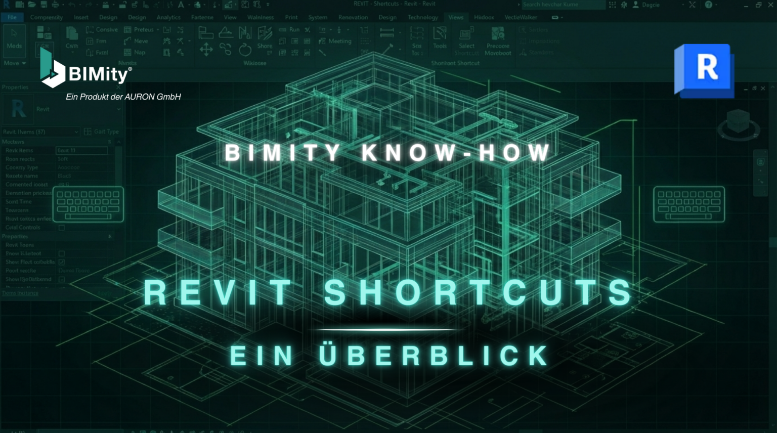 Revit Shortcuts - ein Überblick - bimity.eu